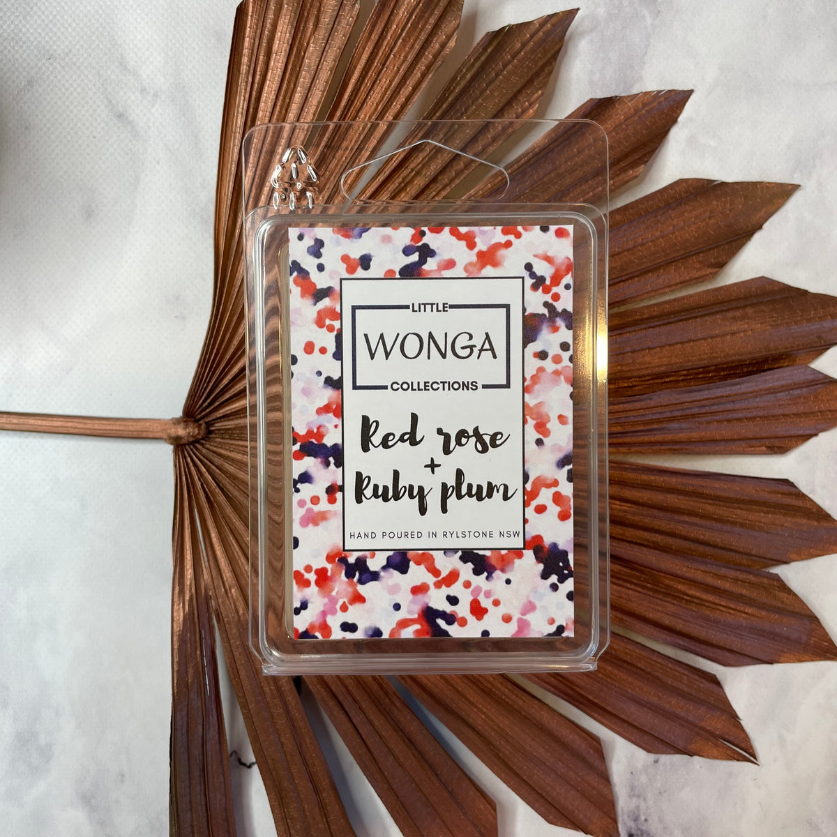 RED ROSE & RUBY PLUM - SOY MELT – Little Wonga Collections